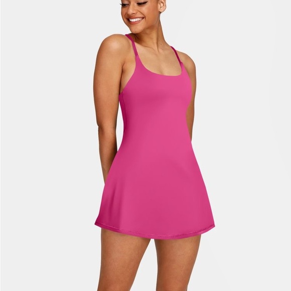 HALARA | Dresses | Halara Everyday Cloudful Backless 2in Workout ...